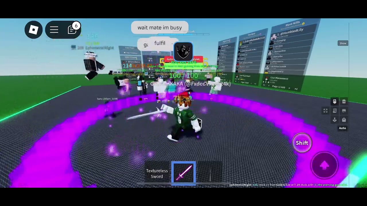 Steal time from others script ⚔️ - YouTube