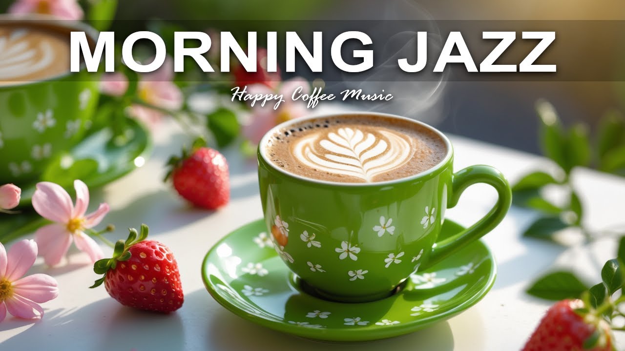 Morning Jazz Music & Happy Coffee Shop Ambiance Bossa Nova instrumental ...