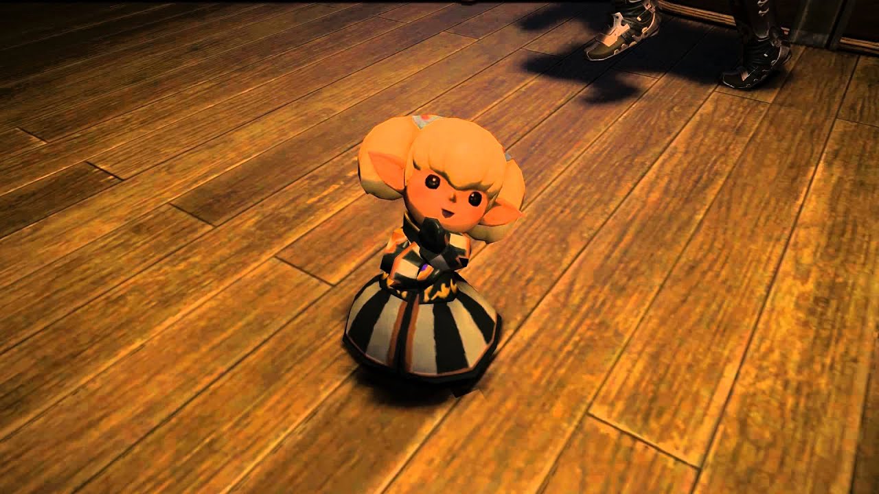 FFXIV Epic Cuteness Wind Up Shantotto! - YouTube
