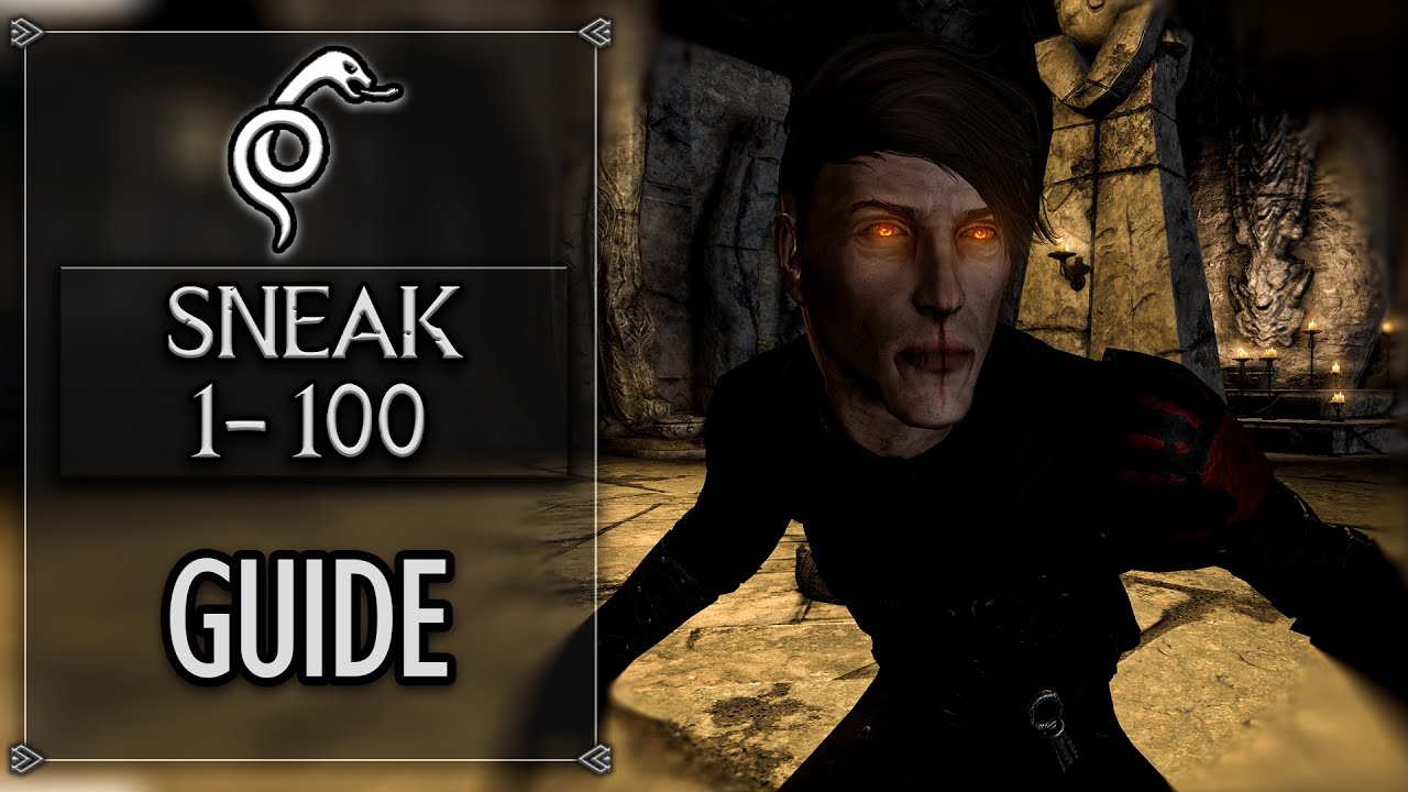Skyrim - Level Up Sneak To 100 FAST 2024 - YouTube