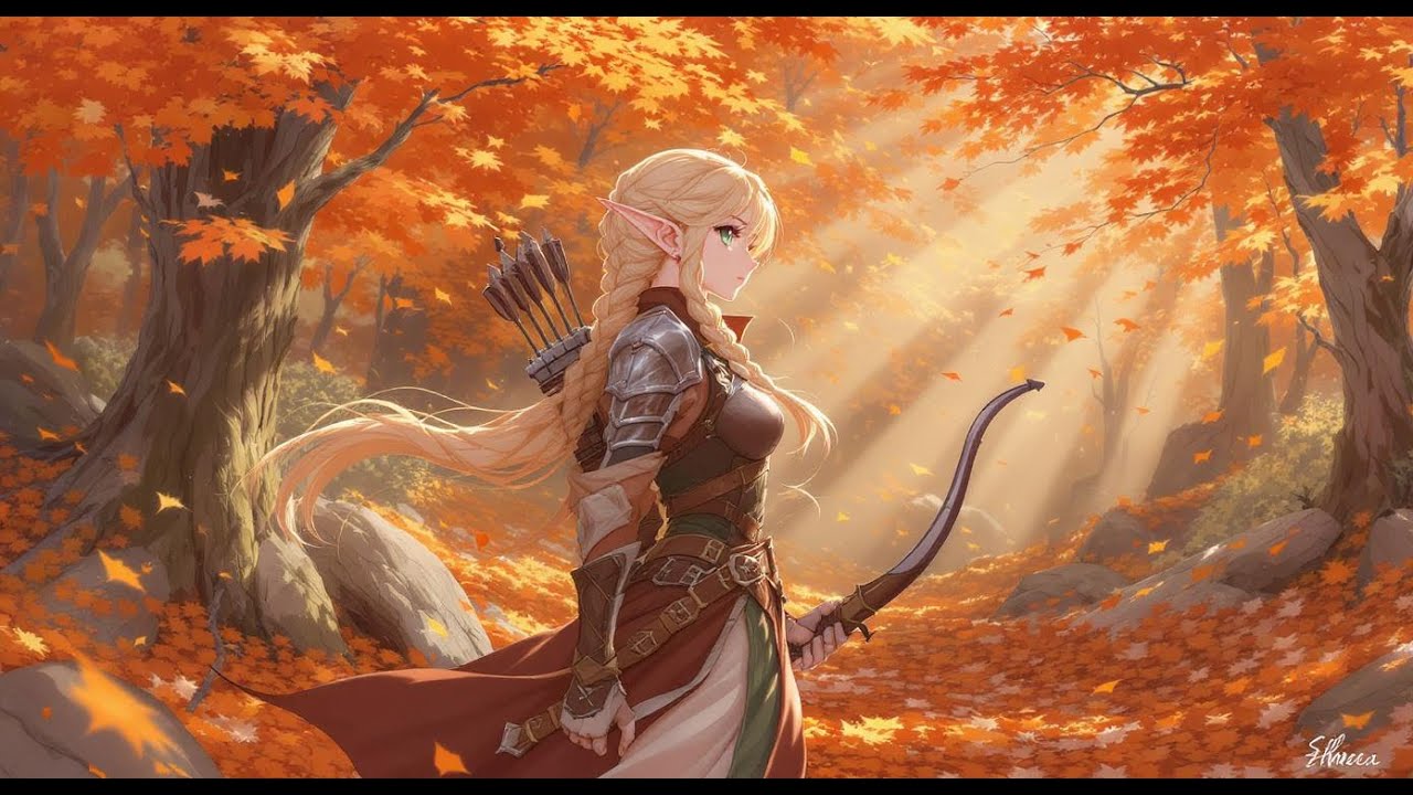Autumn Elven Ranger 🍂 | Celtic Fantasy Music for Relaxation, Study ...