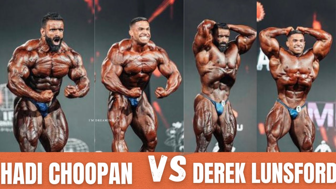 🔥HADI CHOOPAN VS DEREK LUNSFORD || FULL COMPARISON VIDEO🔥#bodybuilding ...