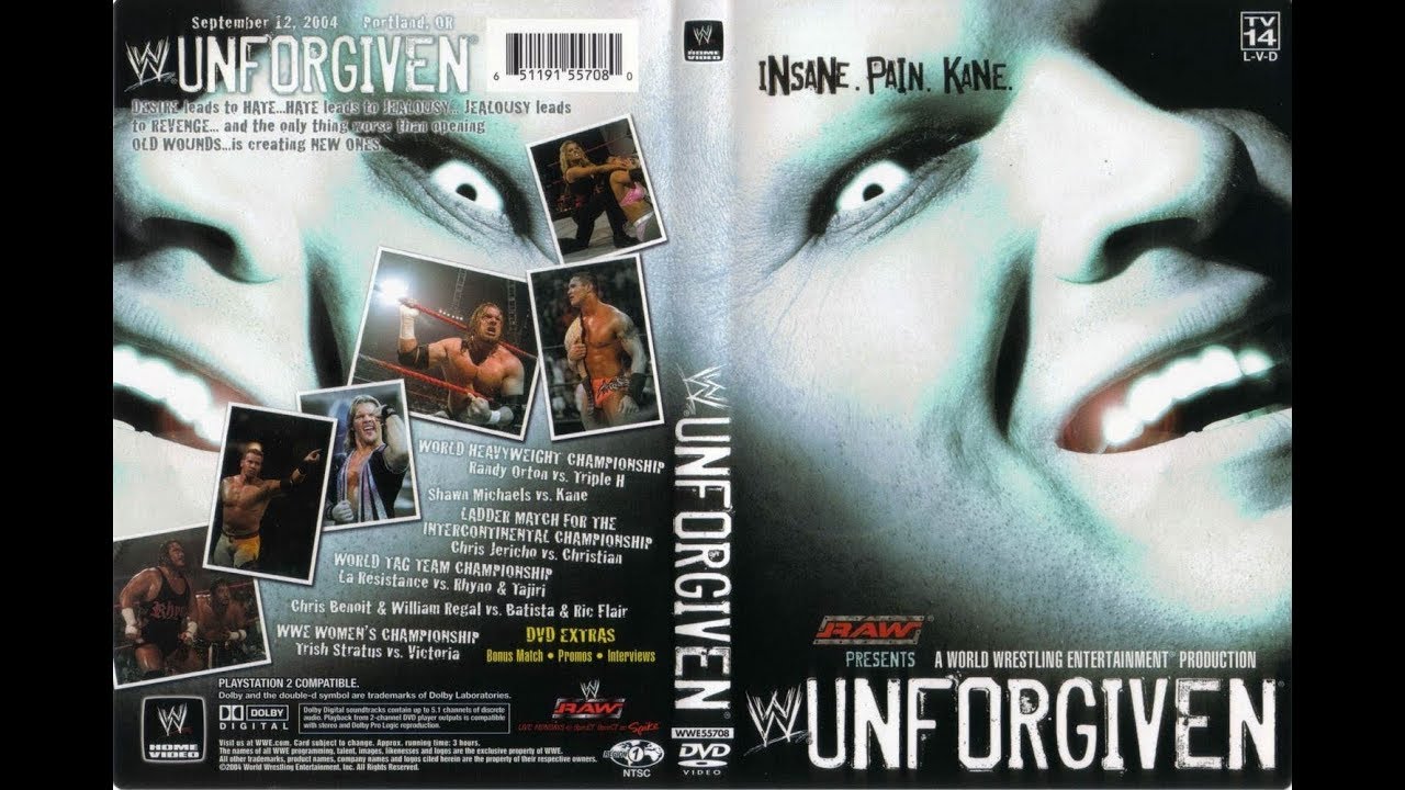 WWE Unforgiven 2004 DVD Review - YouTube