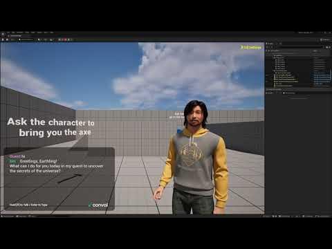 Unreal Engine 5.3 - Create a new Convai Character (2 Languages) and ...