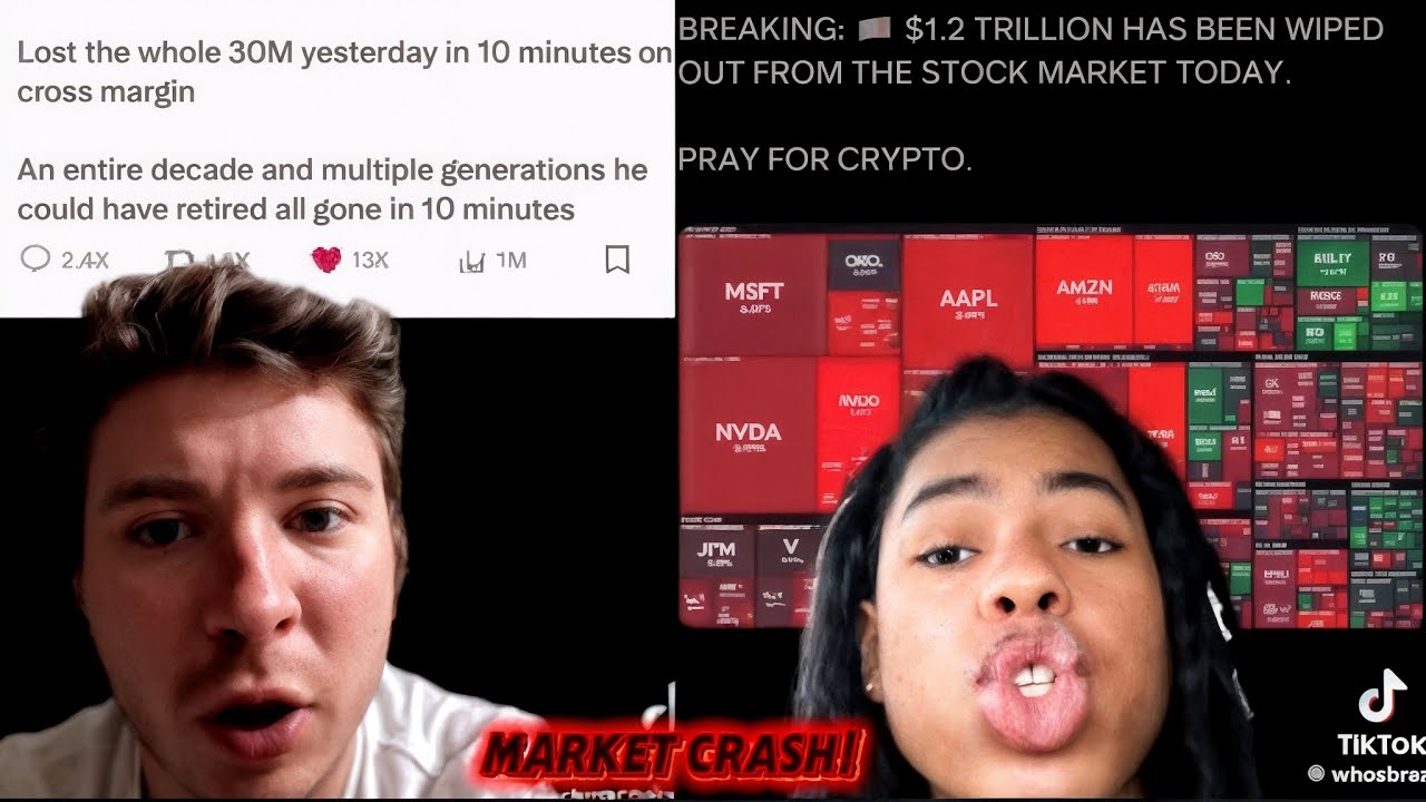 CRYPTO CRASH MELTDOWN: Traders' Shocking Reactions to Losing $30 ...