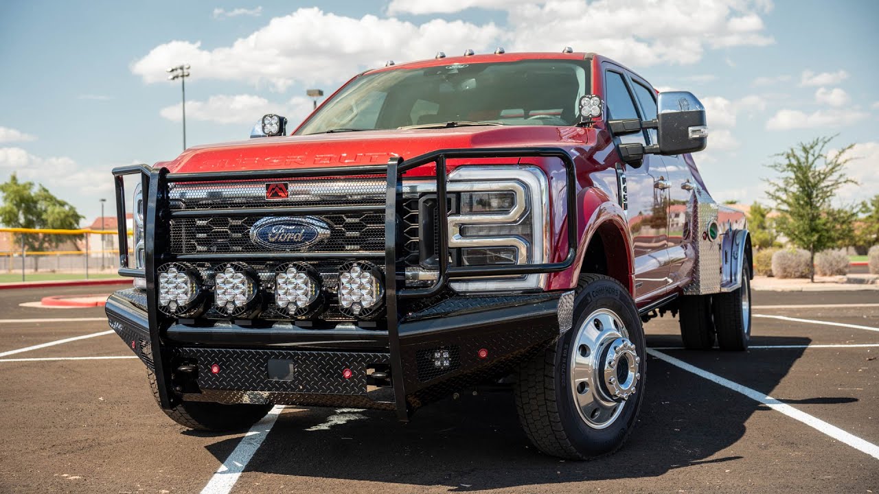 SDHQ Built Ford F450 ready to put in work! - YouTube
