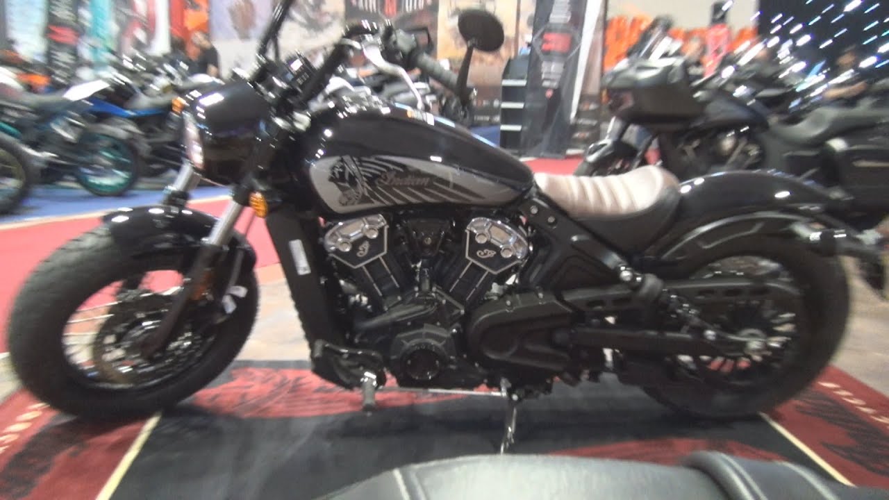 Indian Scout Bobber Twenty Black Metallic (2022) Exterior and Interior ...