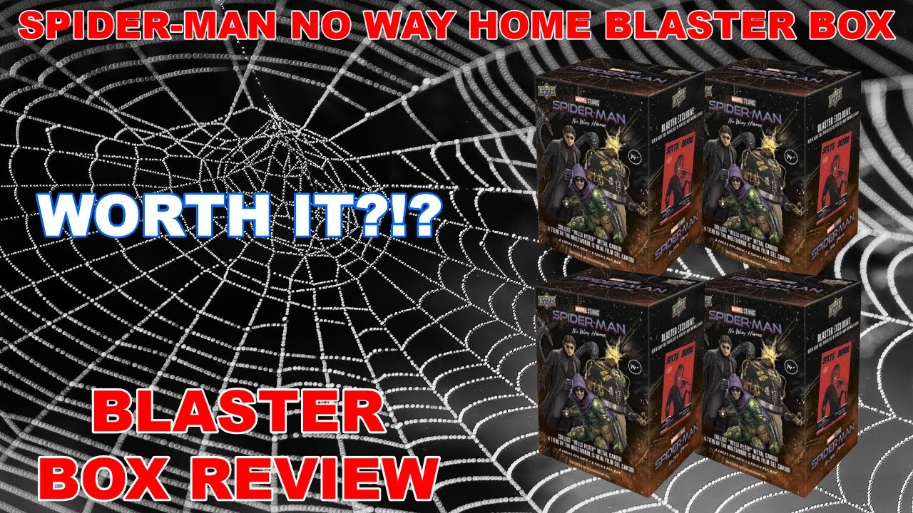 WORTH IT?!? Upper Deck Spider-Man No Way Home Blast Box Review - YouTube