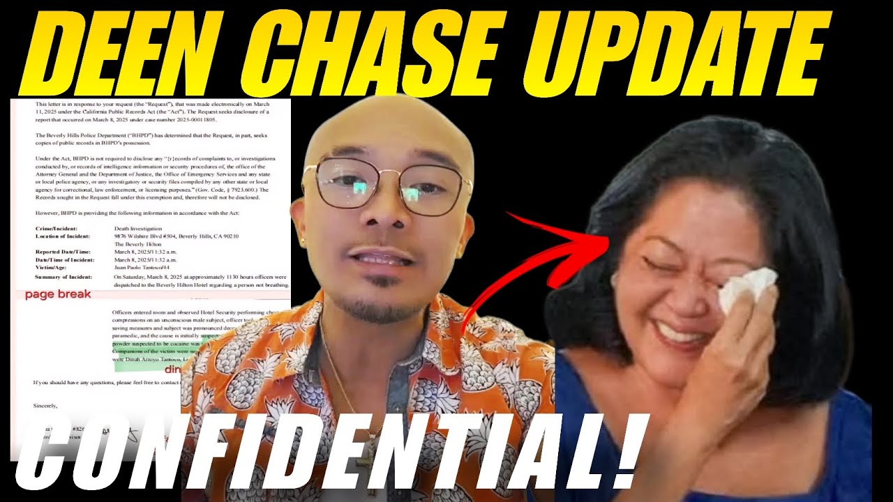 UPDATE: DEEN CHASE NAGSALITA NA! EBIDENSYA HINDI MUNA PWEDENG ILABAS! (7.18.25) - YouTube