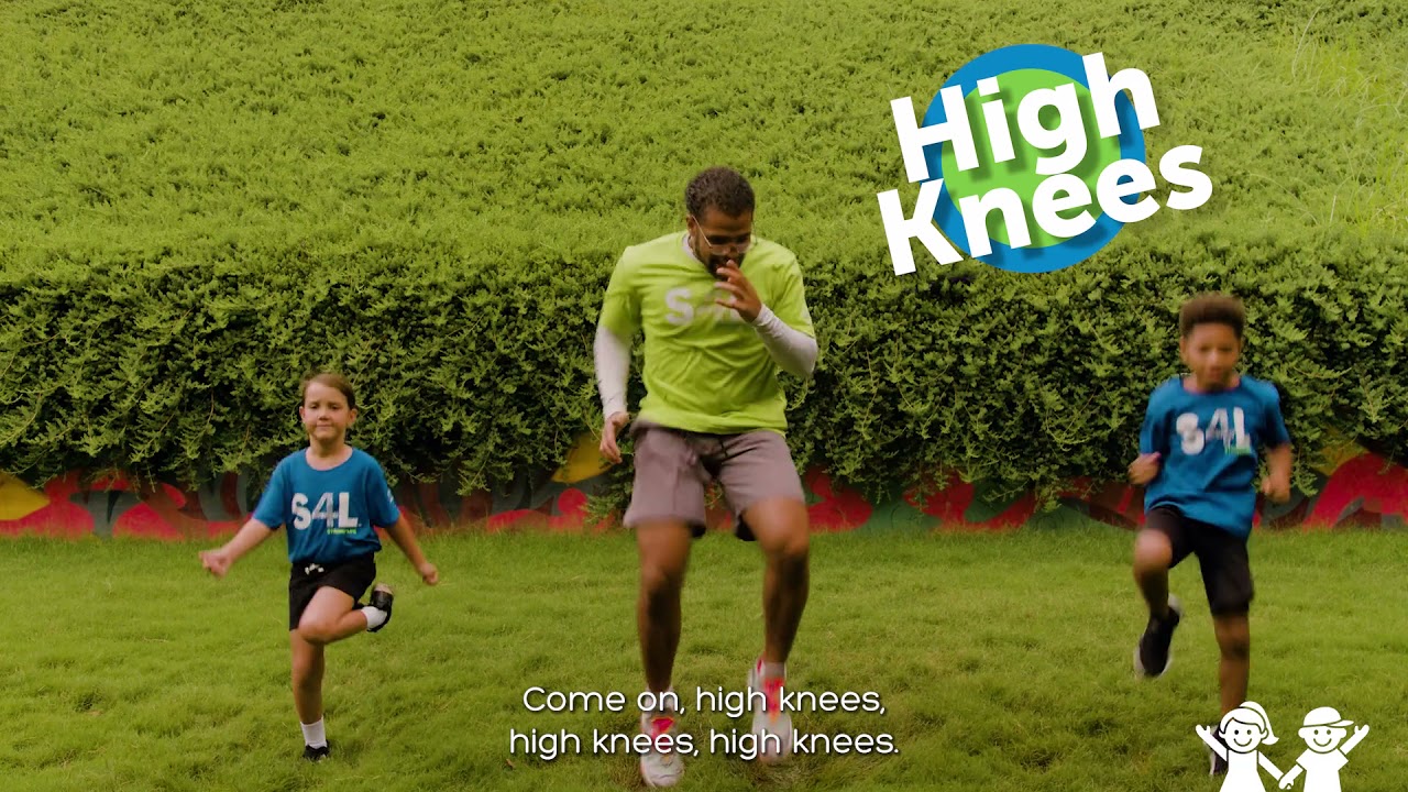 High Knees Exercise For Kids