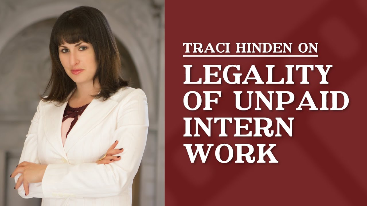 I work as an unpaid intern. Is that legal for my employer to not pay me ...