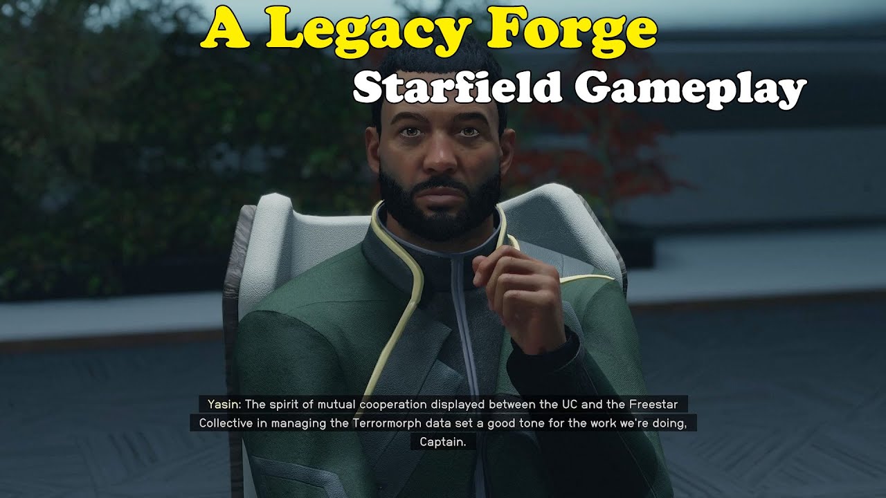A Legacy Forge Mission - Starfield Gameplay - XBOX Series X - YouTube