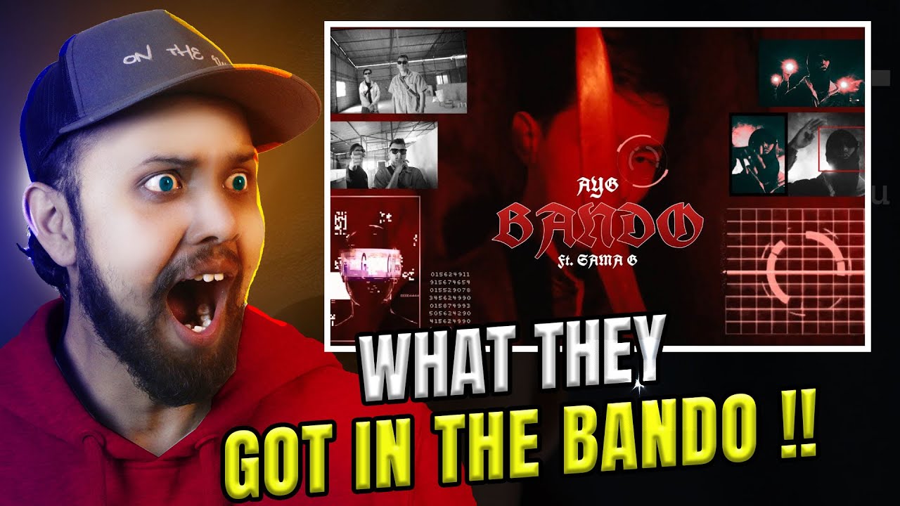 THE HOOK WAS VIBEYYY !!! #reaction AYG - BANDO (Ft. SAMA G) - YouTube