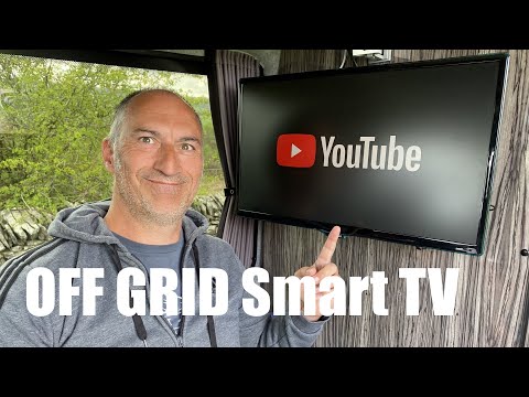 How to connect a Mains TV direct to 12v DC - Off Grid Living