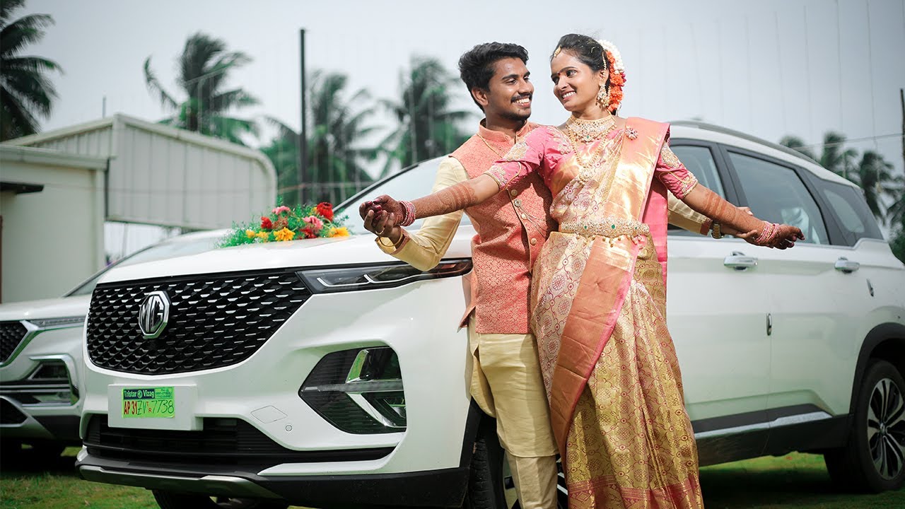 Telugu Cinematic Engagement Video Of Chinna Reddy with Krishna Veni ...