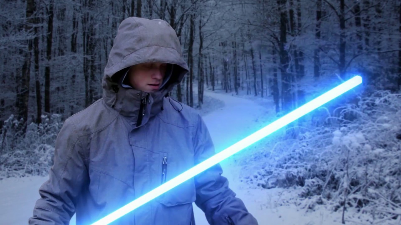 My First Lightsaber VFX - YouTube