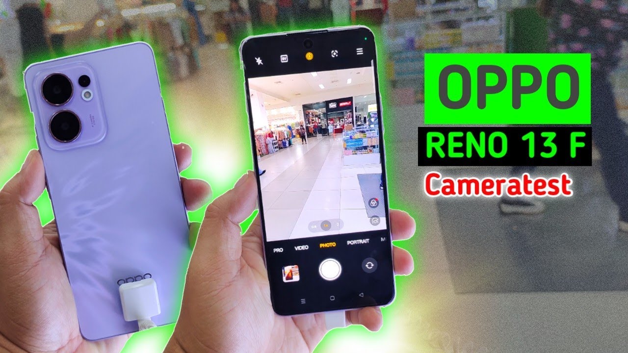 New Oppo RENO 13 F Cameratest - YouTube