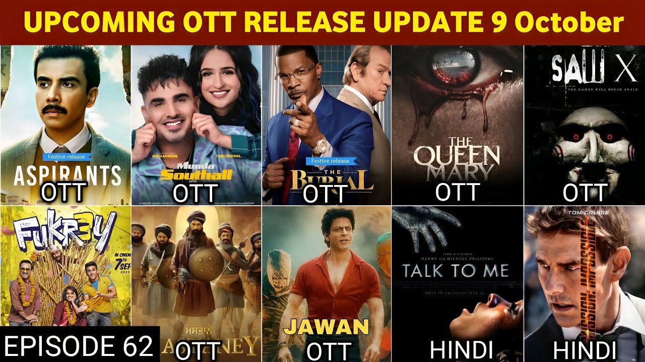 Upcoming OTT Movies Release Updates October to December Month ...
