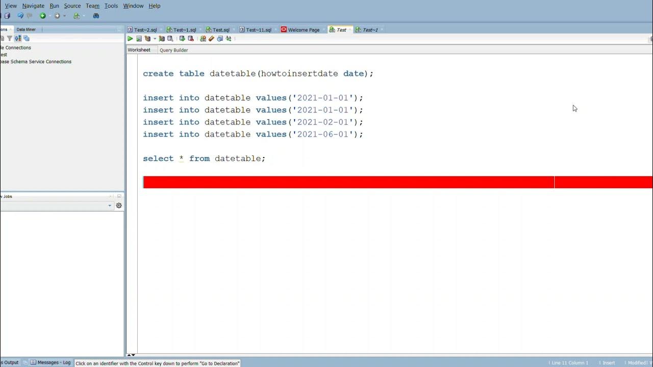 Just know How to insert date column in Oracle - Cool Videos! # ...