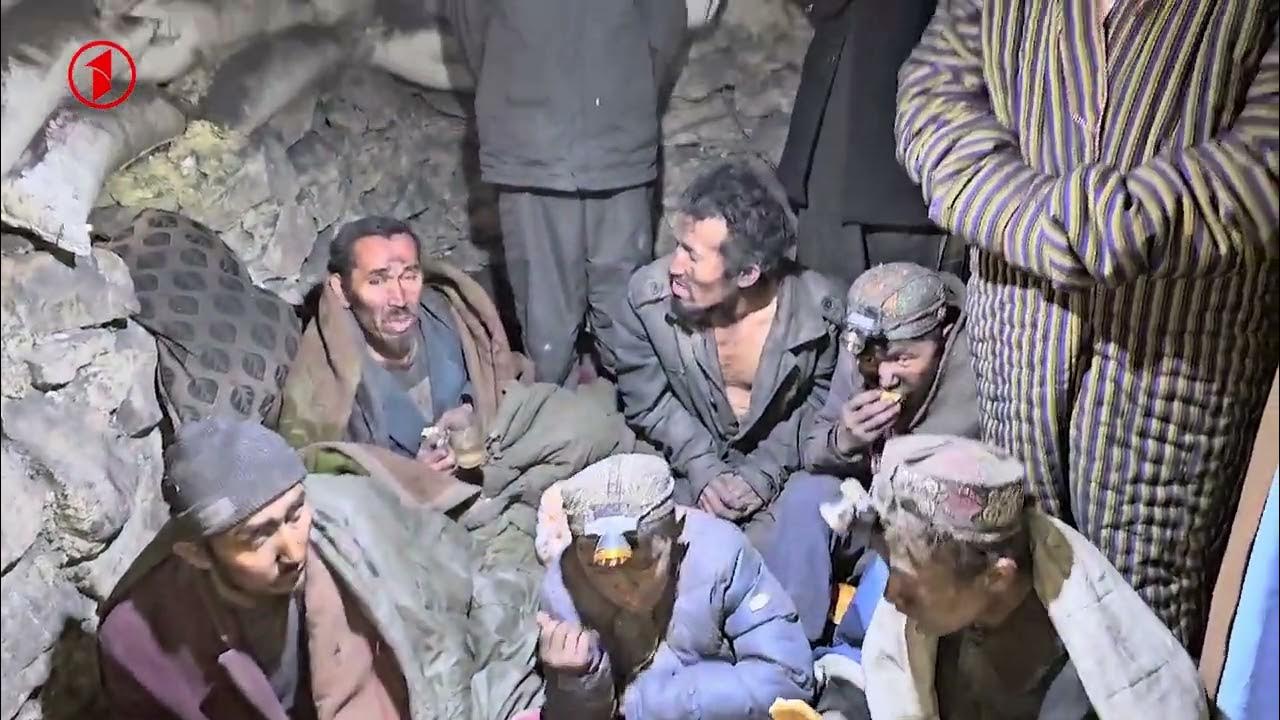 نجات کارگران گیرمانده دریک معدن زغال سنگ در سمنگان Youtube