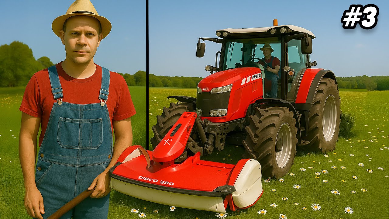 MEGA FARM FROM $0 ON FLAT MAP | #3 | FARMING SIMULATOR 25 - YouTube