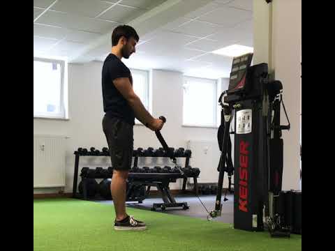 Hammer Curl - Rope - Keiser - YouTube