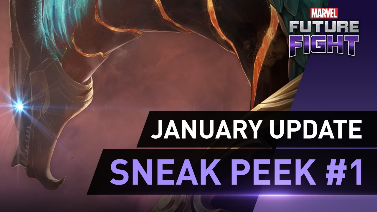 [MARVEL Future Fight] January Update Sneak Peek #1 - YouTube