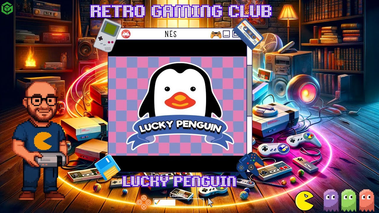 He May Be Lucky, But I'm Definitely Not | Lucky Penguin | NES Review ...