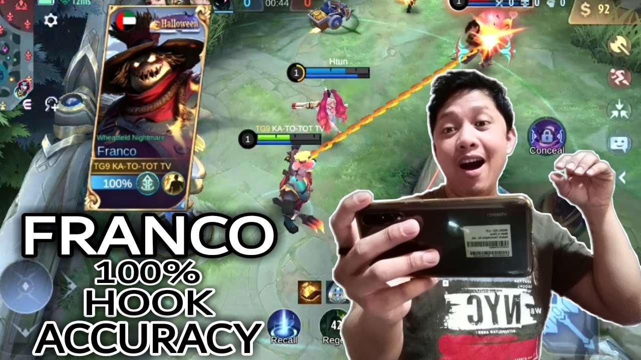 Franco 100% Hook Accuracy | Franco Hook Montage | How To Hook Franco ...