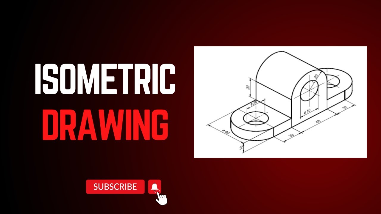 AutoCAD 3D Isometric Drawing | Exercise 2 | TechTutorials - YouTube