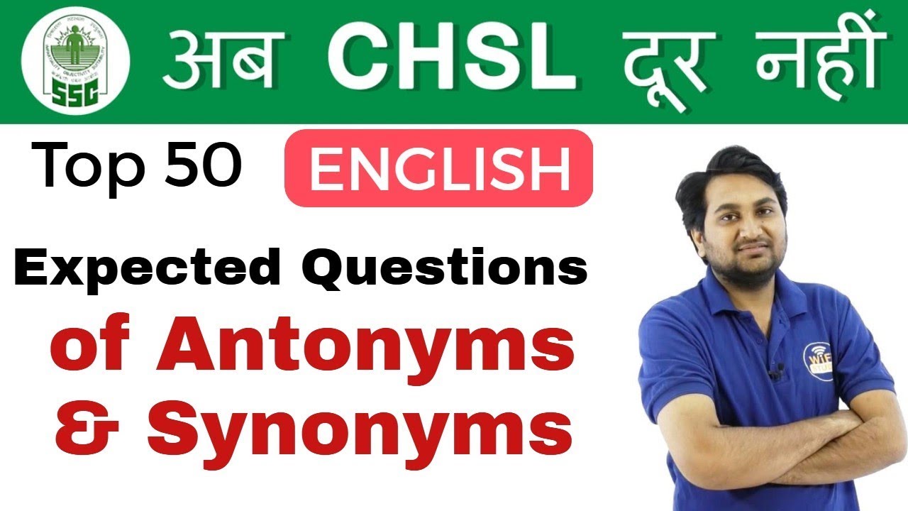 4 00 PM ENGLISH DOSE By Harsh Sir CHSL I Antonyms 4-00-pm-english-dose-by-harsh-sir-chsl-i-antonyms