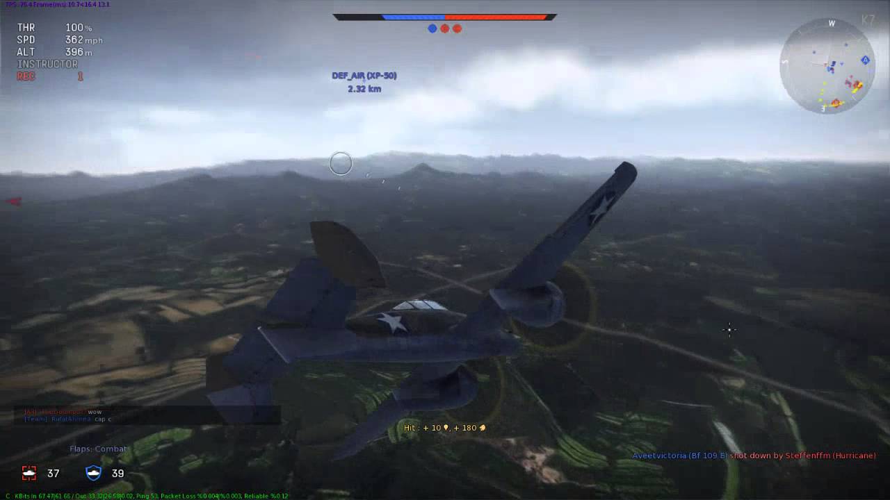 War Thunder: How To Boom and Zoom, XP-50 - YouTube