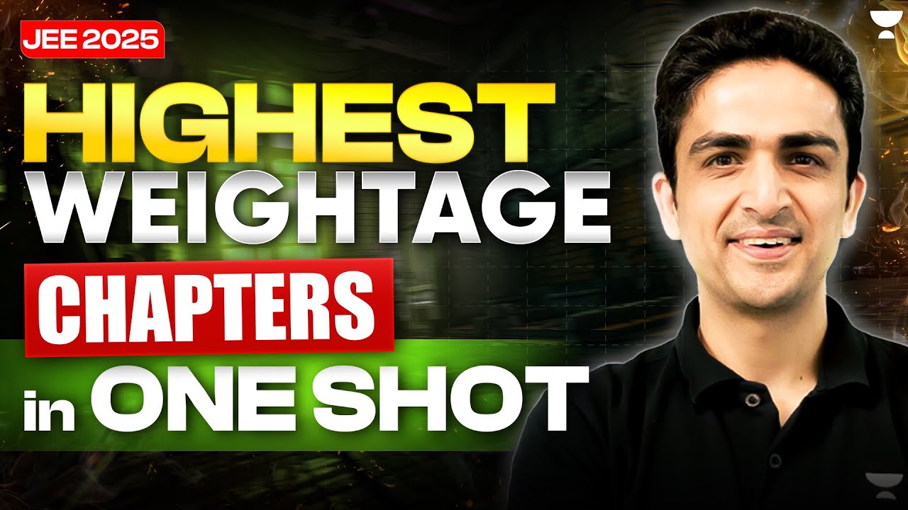 One Stream for Highest Weightage Chapters of Maths | JEE Main 2025 ...