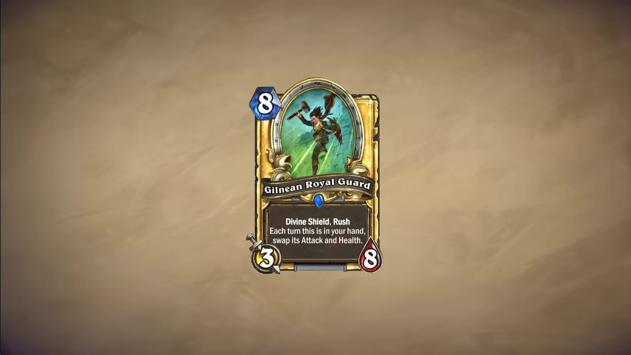 Hearthstone Sounds - Always Loyal [Gilnean Royal Guard] - YouTube