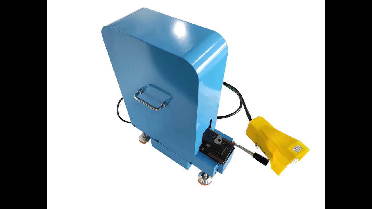 3C015-Inner chamfering machine 圓孔導角機 - YouTube