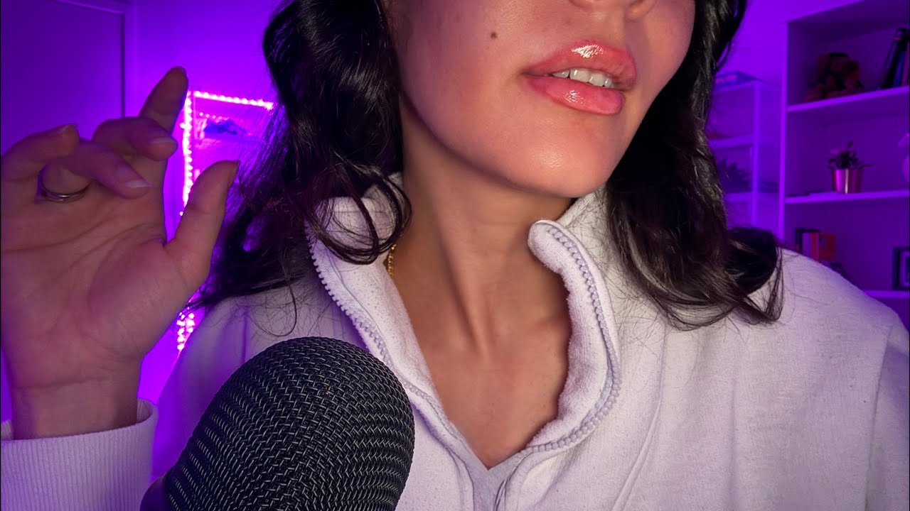 ASMR Unintelligible/Inaudible Whispering | Personal Attention + Mouth ...