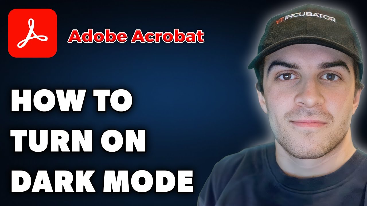 How to Turn On Adobe Acrobat Dark Mode (Full 2024 Guide) - YouTube