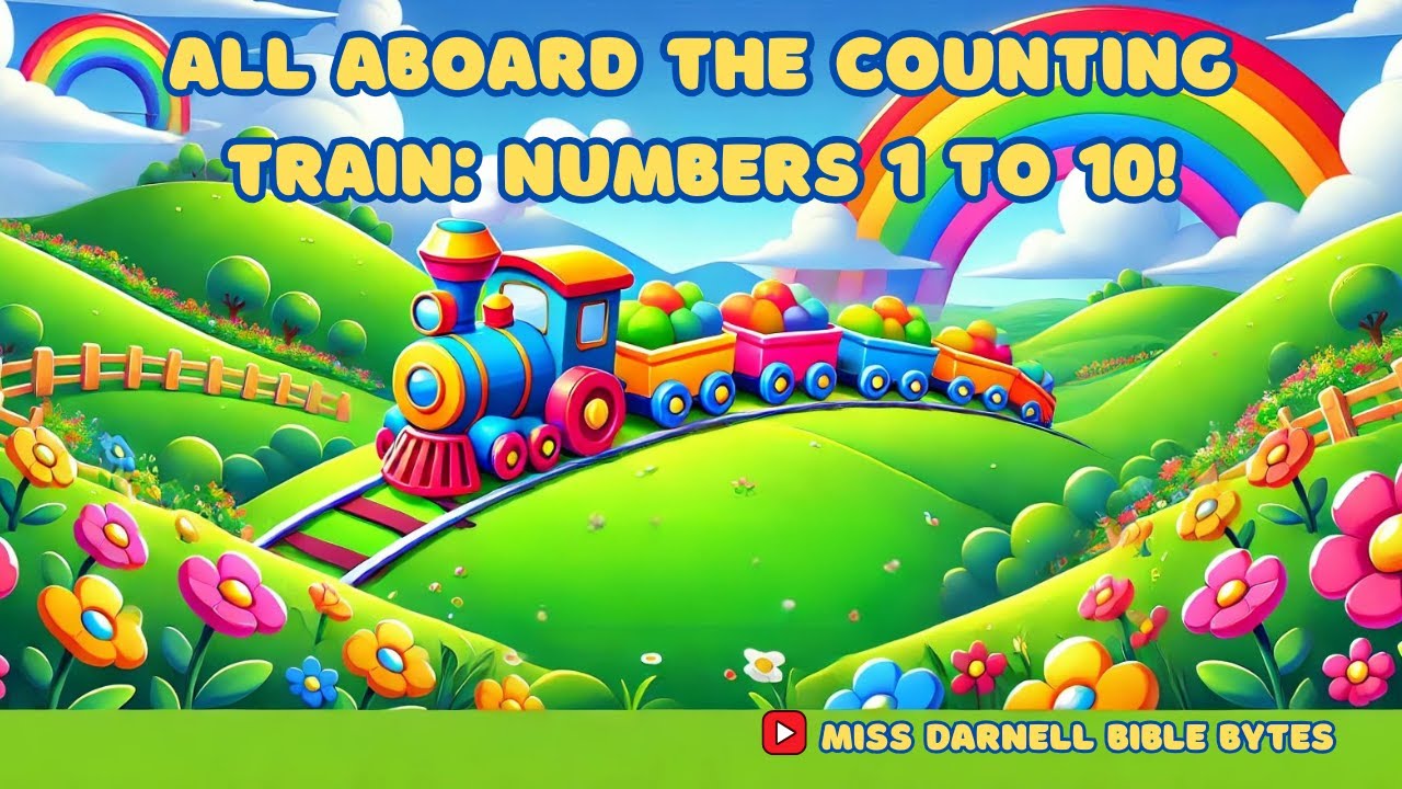 Counting Train Adventure: Learn Numbers 1-10! Kids songs/Nursey rhymes ...