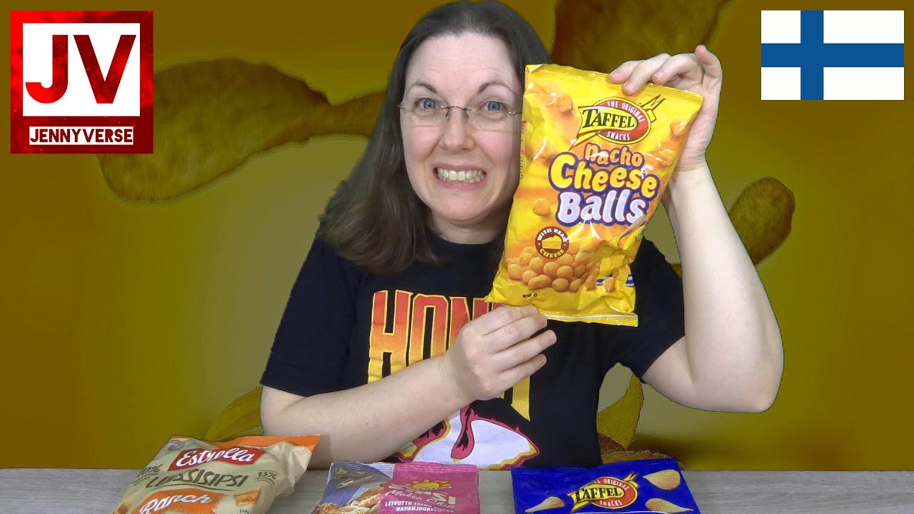 BALLS! Tasting Finnish crisps / savoury snacks (food from Finland ...