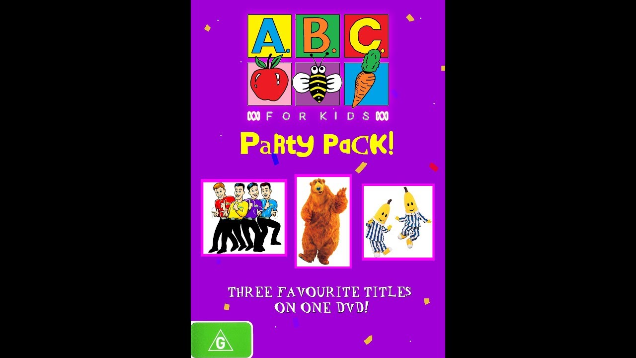 Opening to ABC for Kids - Party Pack 2018 DVD (re-released) - YouTube