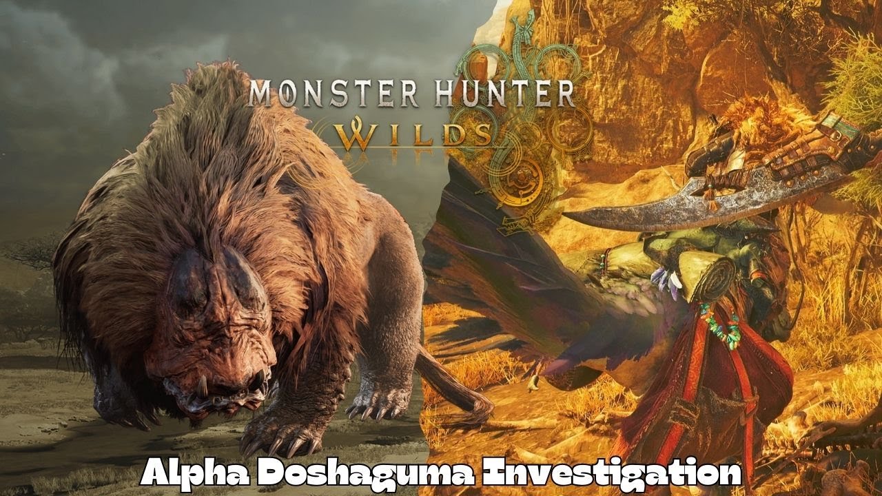 Monster Hunter Wilds Alpha Doshaguma Investigation - YouTube