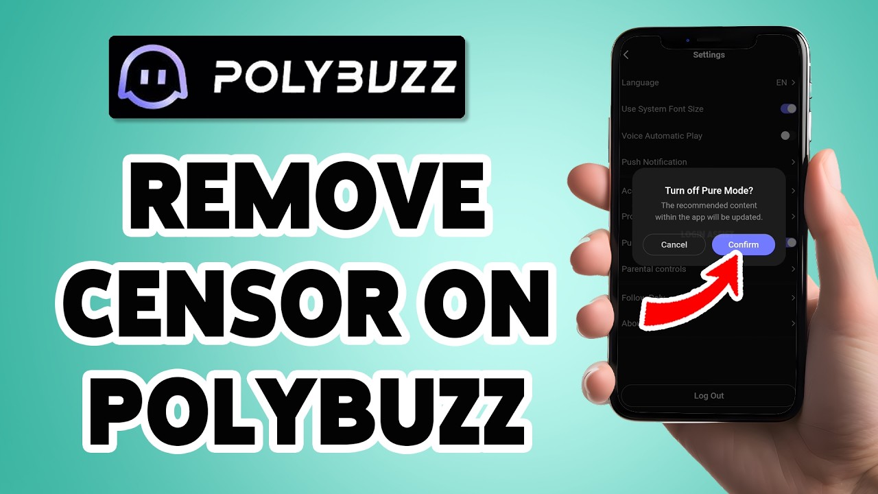 How To Remove Censor On PolyBuzz 2026 | Turn Off Blur In Poly AI ...
