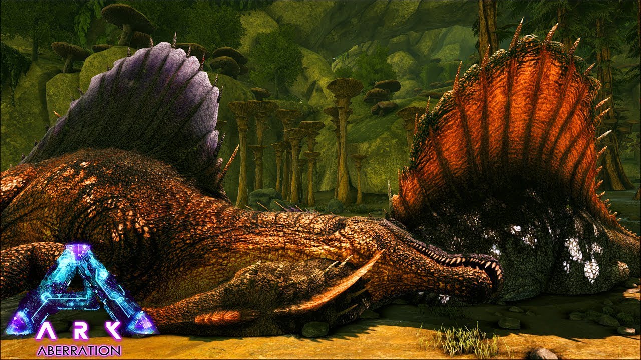 ARK: Aberration Tập 44 - Đi săn khủng long lưng gai aberrant spino ...