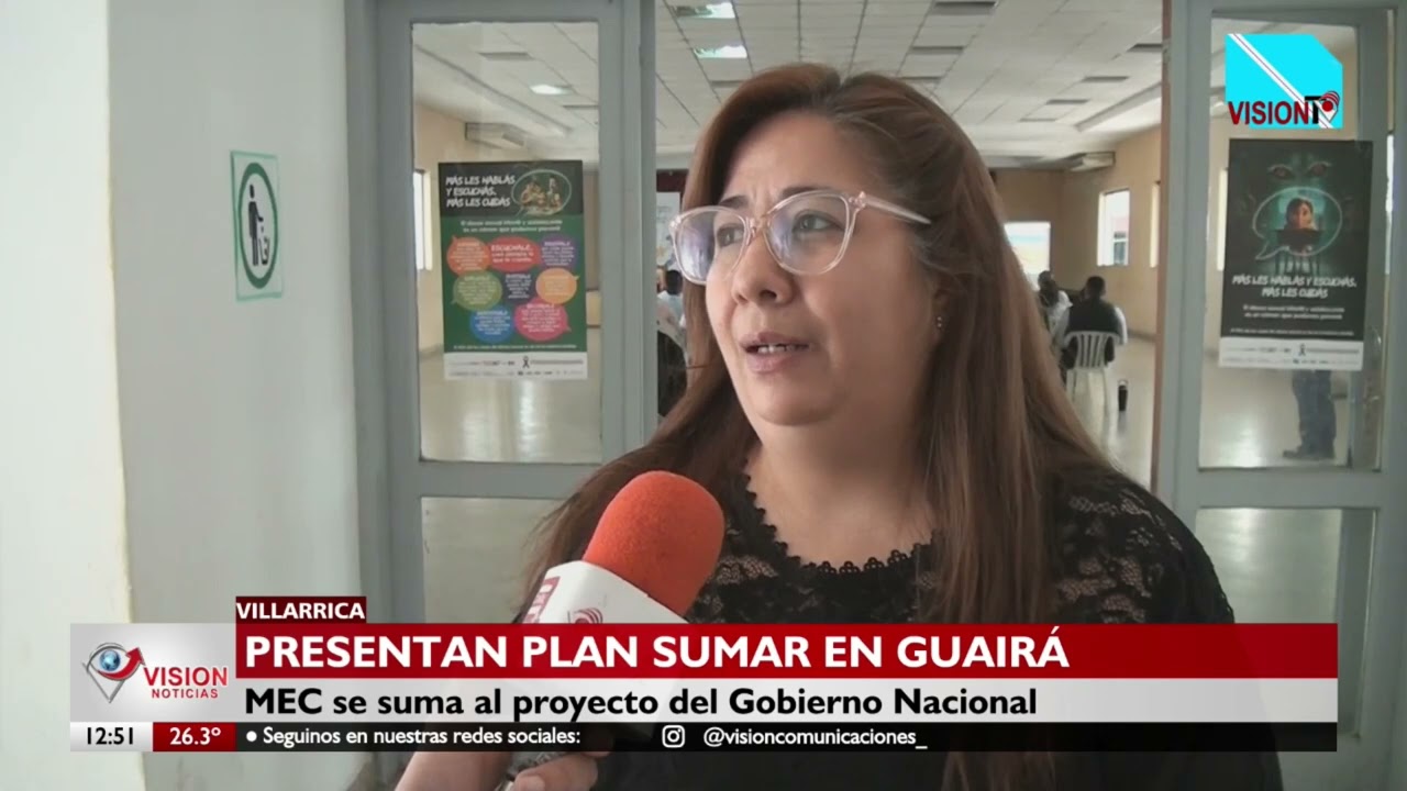 VIDEO | Plan Sumar: Presentan plan para luchar contra el consumo de drogas