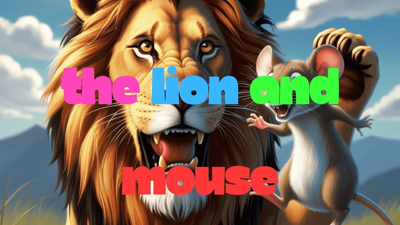 The Lion and Mouse| learn english through short story| improve engkish ...