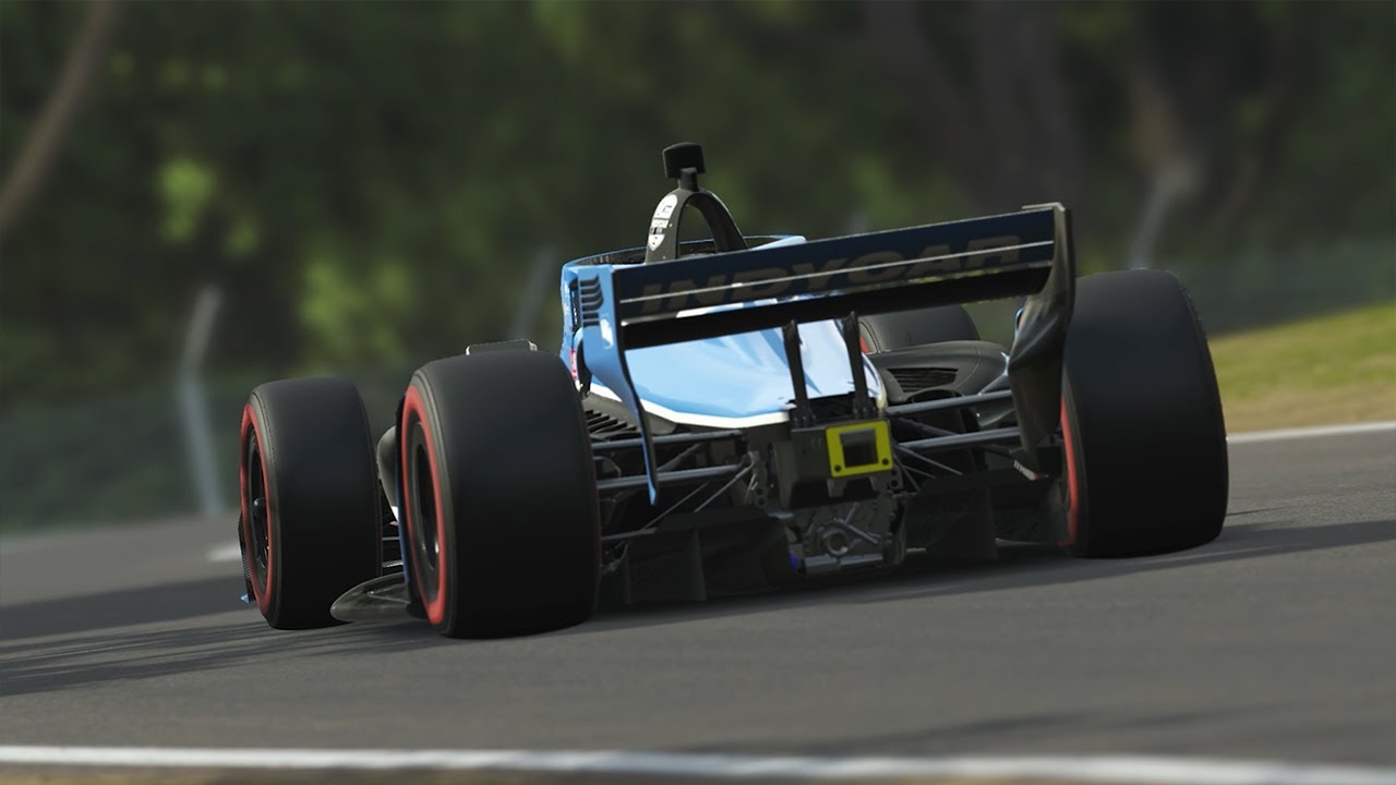 Introducing the INDYCAR IR-18 for rFactor 2 - YouTube