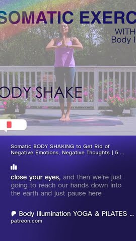 Shake that 💩💩 out || Full Body Somatic Shaking for Stress Relief - YouTube