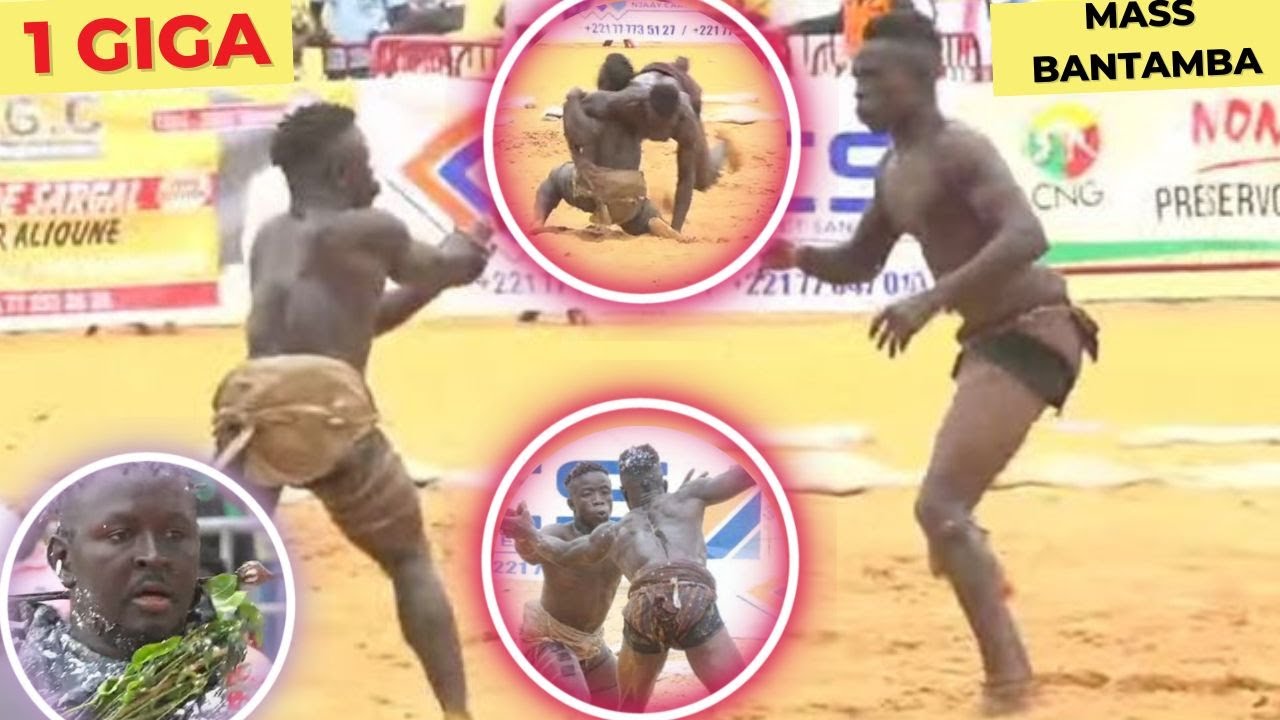 🛑Combat spectaculaire : 1 Giga vs Mass Bantamba et 🛑intégralité Bakou ...