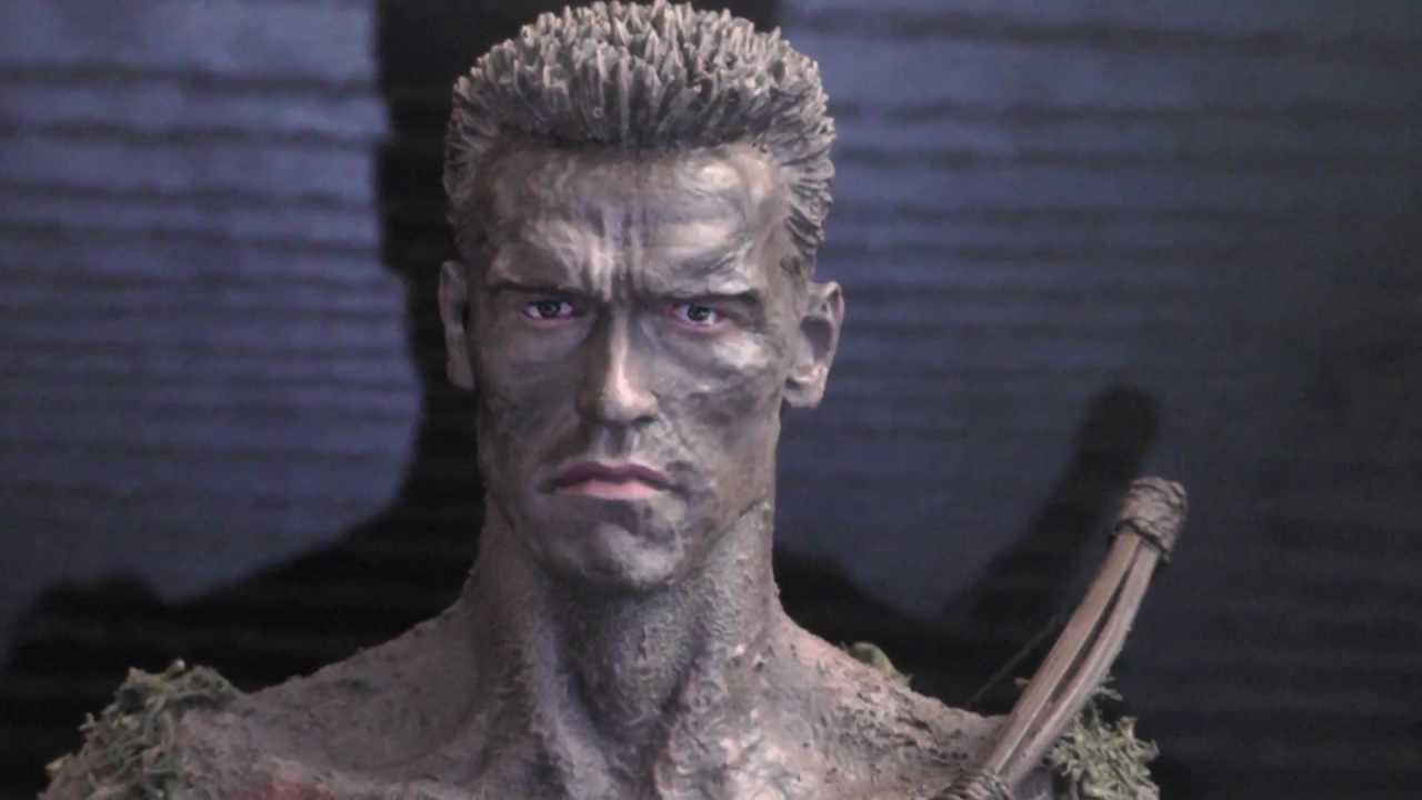 Predator Dutch mudcover version custom figure - YouTube