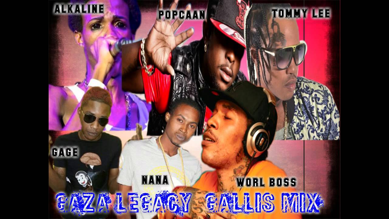 Gaza Legacy Gallis Mix 2015 (Vybz Kartel + Alkaline + Tommy Lee + More ...